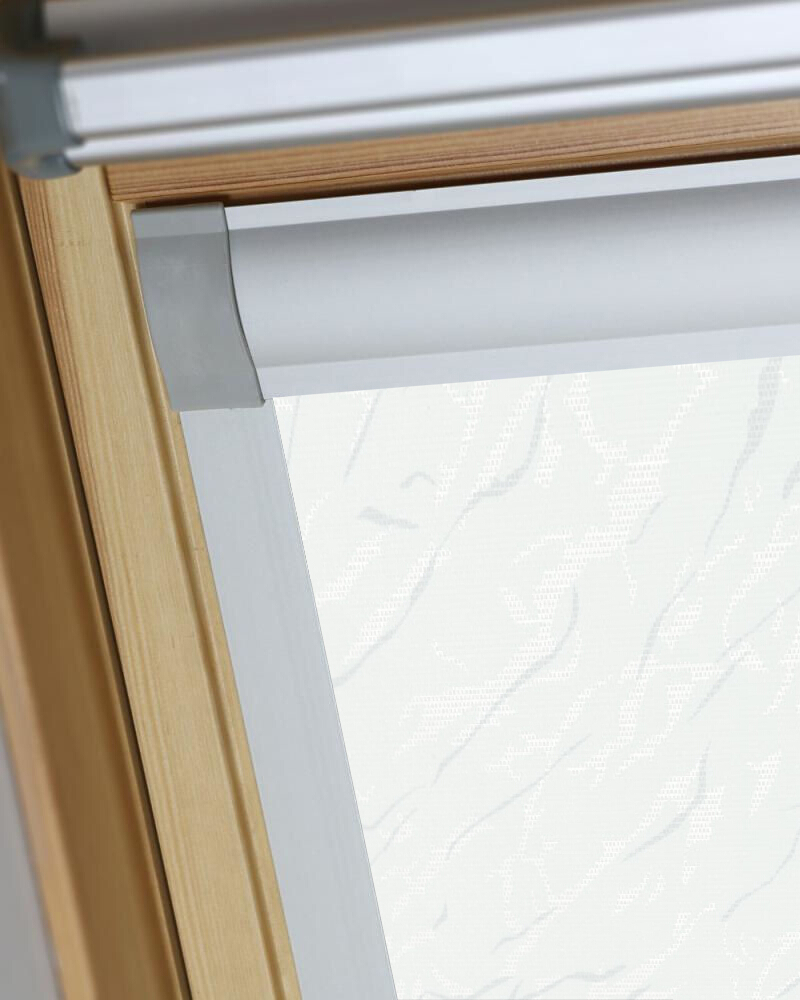 Sahara White Waterproof Blind For Keylite Windows